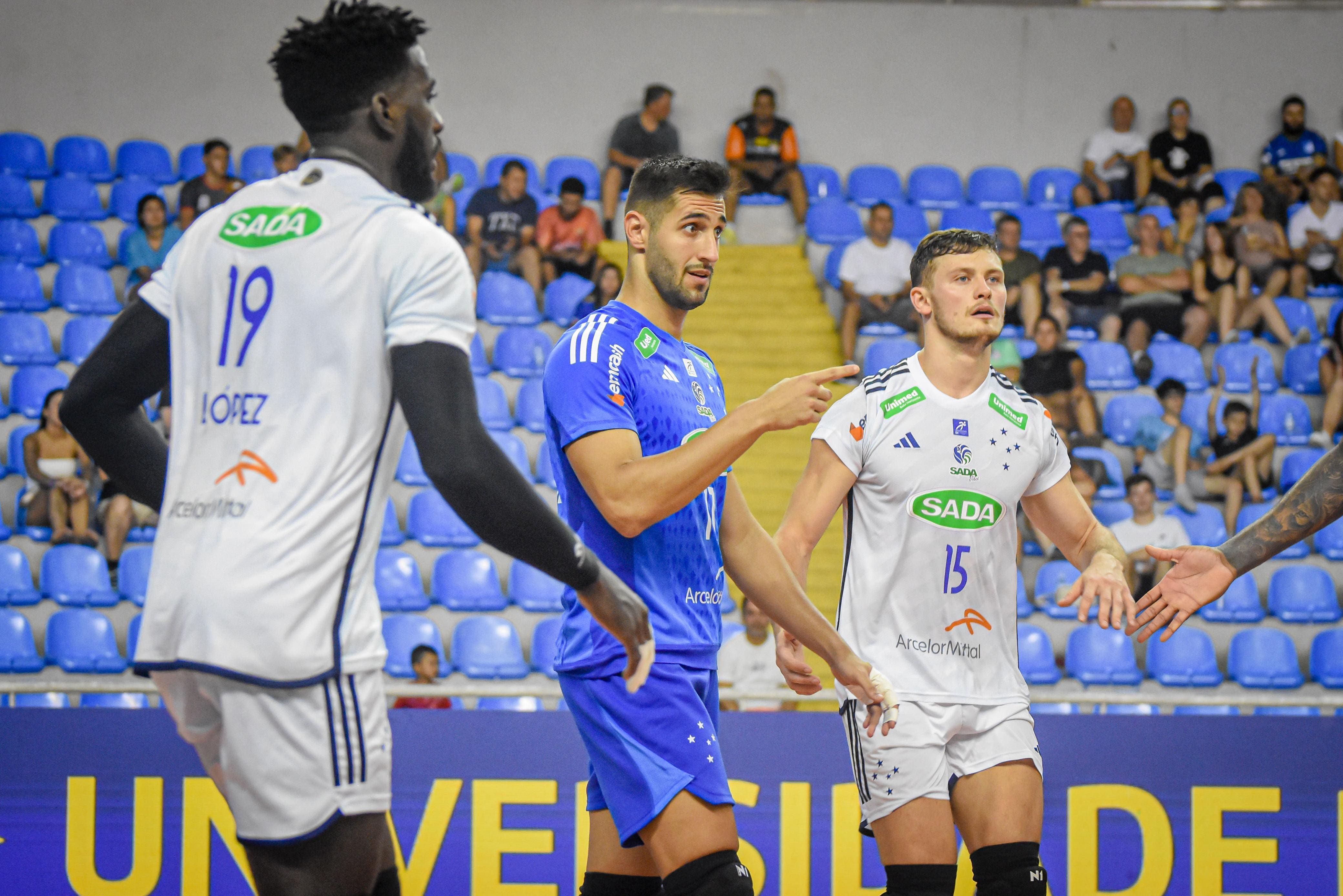 Sada Cruzeiro e Blumenau se enfrentam pela semifinal do Sul-Americano ... Sada Cruzeiro e Blumenau se enfrentam pela semifinal do Sul-Americano ...